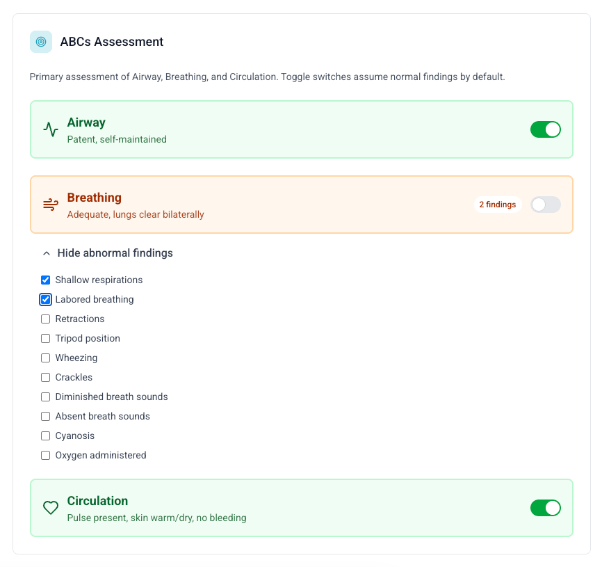 SmartPCR - EMS Narrative Generator